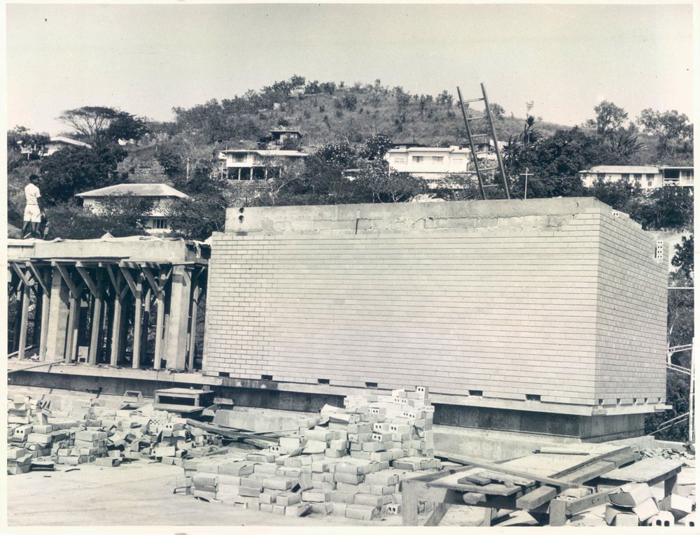 Port Moresby Project - October 1966-October 1970 - Glazed brick walls ...